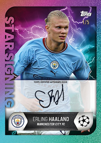 2022-23 Topps UEFA Summer Signings Checklist, Set Info, Boxes