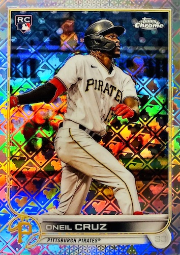 2022 Topps Chrome Logofractor Variations Checklist Gallery, Guide