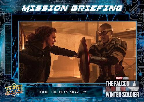 Upper Deck Falcon and The Winter Soldier Checklist, Set Info, Box