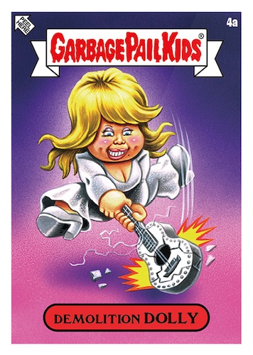 2022 Topps Garbage Pail Kids Rock & Roll Hall of Lame Checklist