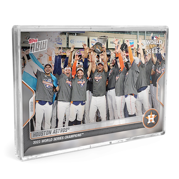 2022 Topps Now Houston Astros World Series Checklist, Set Info