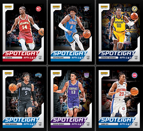 2022-23 Panini Instant Spotlight Rookies Checklist, NBA Set Info