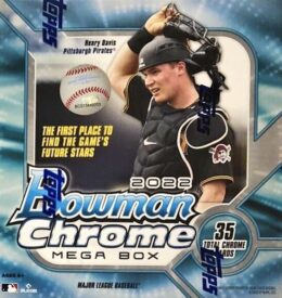 2022 Bowman Chrome Mega Box Baseball Checklist, Boxes, Odds
