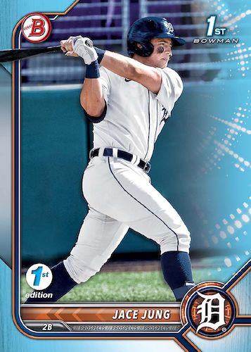 2022 Bowman Draft 1st Edition Baseball Checklist, Set Details, Box