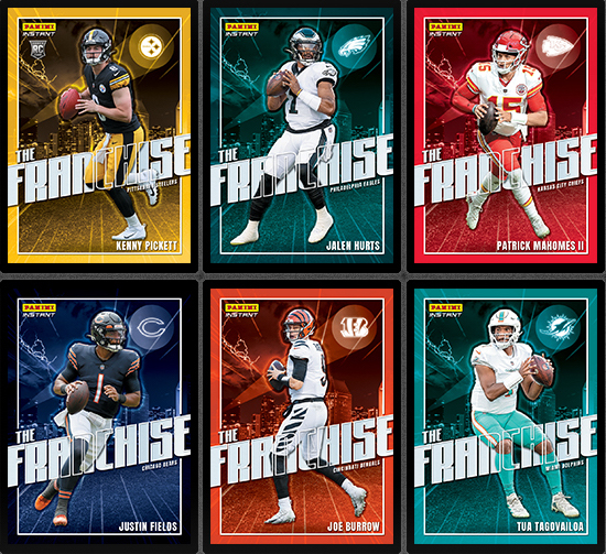2022 Panini Instant The Franchise Football Checklist, Buying Info