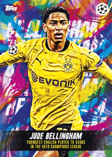 2022-23 Topps Jude Bellingham Platinum Curated Checklist, Boxes