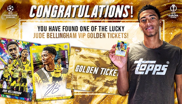 2022-23 Topps Jude Bellingham Platinum Curated Checklist, Boxes