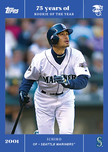 2022 Topps MLB Rookie of the Year 75th Anniversary Checklist Info