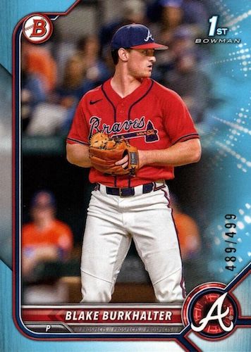 2022 Bowman Draft Baseball Checklist, Set Info, Boxes, Errors