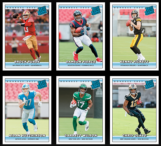 2022 Panini Instant Rated Rookie Retro Football Checklist, Set Info