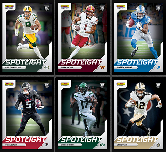 2022 Panini Instant Spotlight Rookies Football Checklist, Set Info