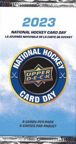 2023 Upper Deck National Hockey Card Day Checklist Info, Date