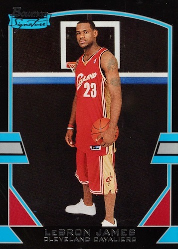 Full LeBron James Rookie Cards Gallery, RC Checklist, Hot List