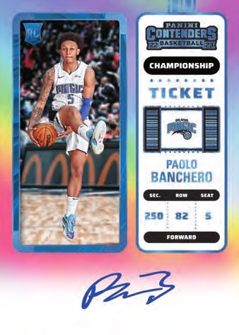 2022-23 Panini Contenders Basketball Checklist, Set Details, Box