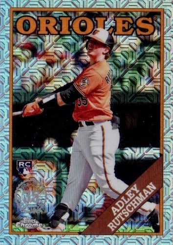 2023 Topps Baseball Silver Pack Checklist, 1988 Chrome Set Info