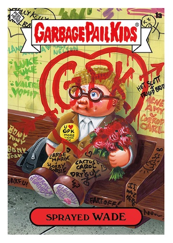 2023 Topps Garbage Pail Kids Valentine's Day Canceled Checklist