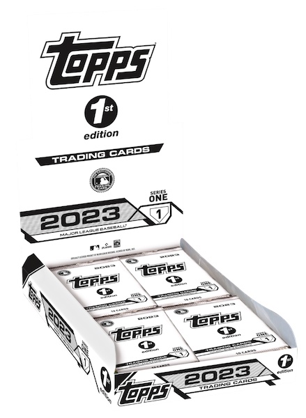 2023 Topps Series 1 Baseball 1st Edition Checklist Set Details, Box