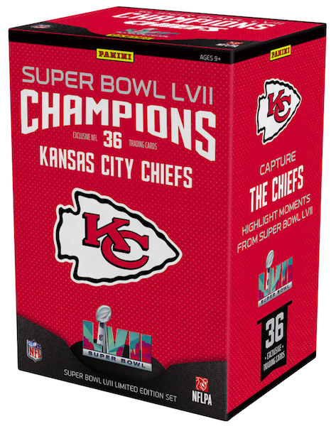 Panini Kansas City Chiefs Super Bowl LVII Champions Checklist