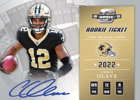 2022 Panini Contenders Optic Football Checklist Set Details, Boxes