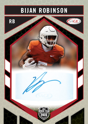 2023 Sage High Series Football Checklist, Set Info, Box, Reviews