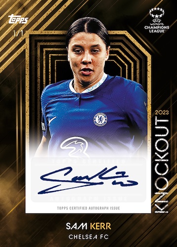 2023 Topps Knockout UEFA Women's Checklist, Set Info, Boxes