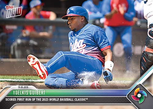 2023 Topps Now World Baseball Classic Checklist Info, Print Runs