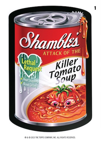 2023 Topps Wacky Packages All New Series Checklist, Info, Boxes