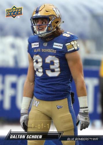 2023 Upper Deck CFL Checklist, Set Details, Boxes, Reviews, Date