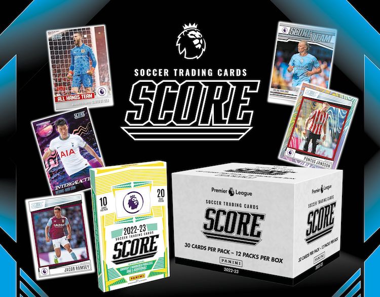 2022-23 Score Premier League Checklist, Set Info, Boxes, Reviews