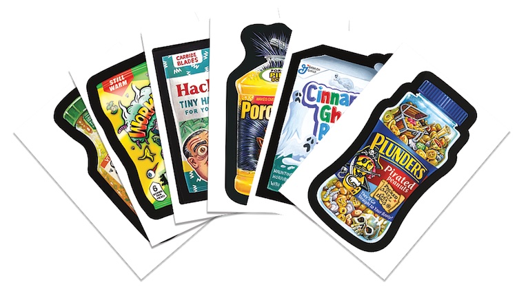 2023 Topps Wacky Packages Postcards April Fools Checklist, Info