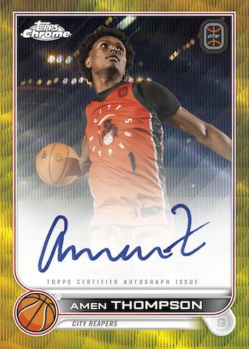 2022-23 Topps Chrome OTE Overtime Elite Checklist, Set Info, Box