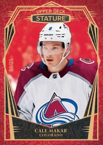 2022-23 Upper Deck Stature Hockey Checklist, Box Details, Date