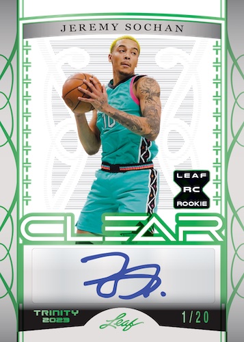 2022-23 Leaf Trinity Basketball Checklist, Set Info, Boxes, Reviews