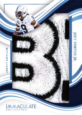2023 Immaculate Collection Collegiate Football Checklist, Details