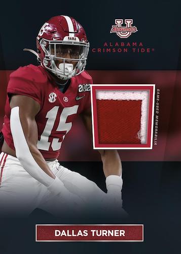 2023 Bowman University Alabama Football Checklist, Set Info, Box