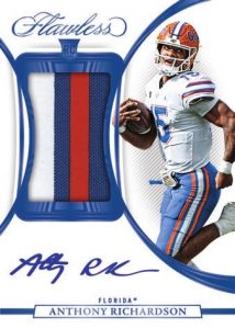 2023 Panini Flawless Collegiate Football Checklist, Set Details, Box