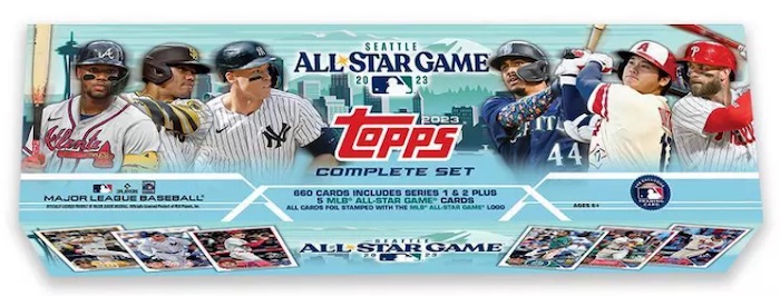 2023 Topps Baseball Complete Sets Checklist, Factory Exclusives