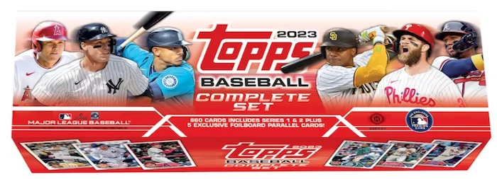 2023 Topps Baseball Complete Sets Checklist, Factory Exclusives