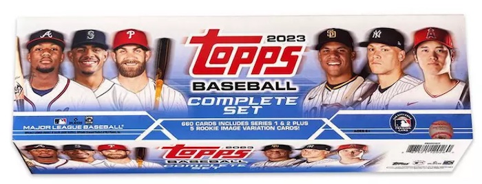 2023 Topps Baseball Complete Sets Checklist, Factory Exclusives