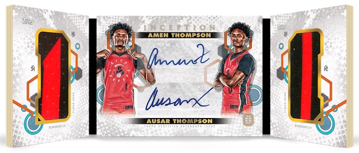 2022-23 Topps Inception OTE Overtime Elite Basketball Checklist