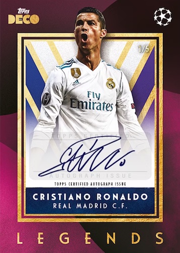 2023-24 Topps Deco UEFA Checklist, Set Details, Boxes, Reviews