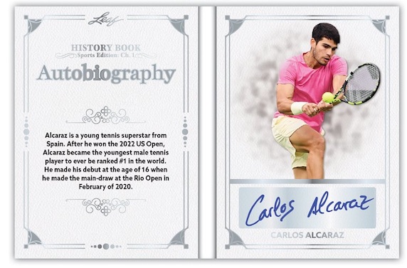 2023 Leaf History Book Sports Edition Ch. 1 Checklist, Set Details