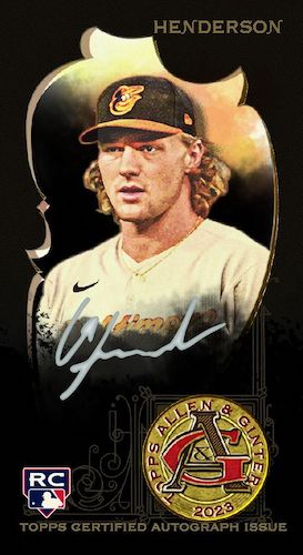 2023 Topps Allen & Ginter X Baseball Checklist, Black Set Details
