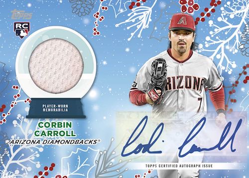 2023 Topps Holiday Baseball Checklist, Mega Box, Team Set Info