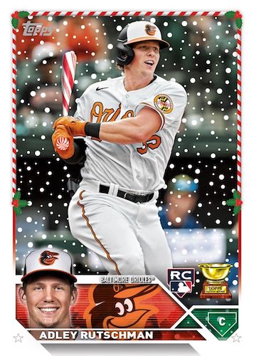 2023 Topps Holiday Baseball Checklist, Mega Box, Team Set Info