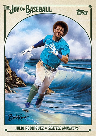 2023 Topps X Bob Ross The Joy of Baseball Checklist, Set Details