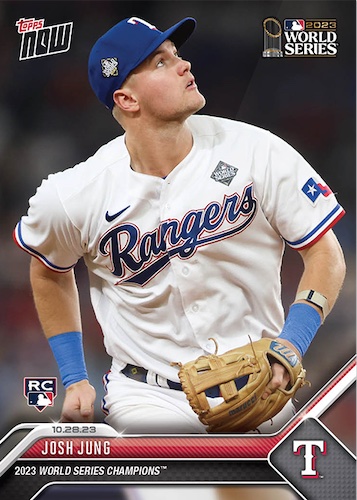 2023 Topps Now Texas Rangers World Series Checklist, Set Info