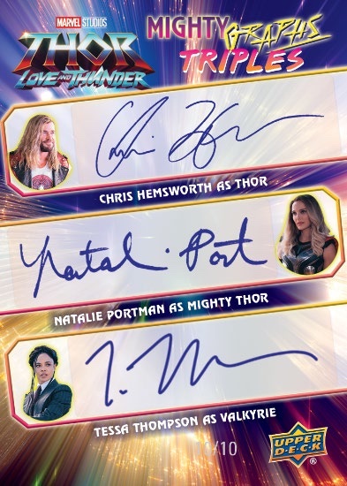 2023 Upper Deck Thor Love and Thunder Checklist, Set Details