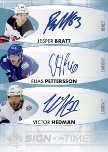 2023-24 SP Authentic Hockey Checklist, Team Set Info, Box Odds