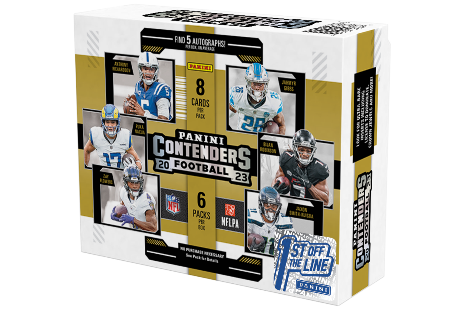 2023-24 Panini Contenders NFL Hobby Box Reviews And Checklist